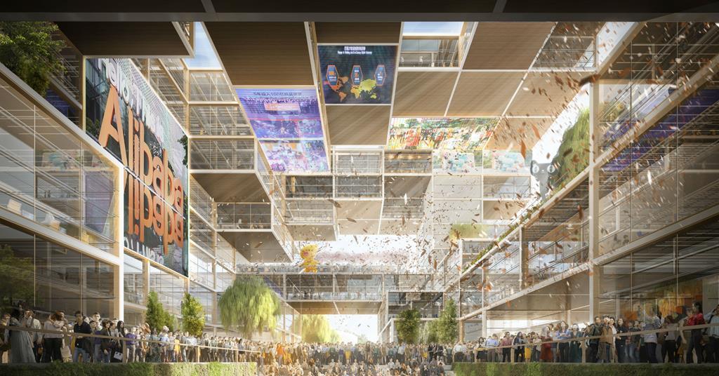 Fosters wins competition for Alibaba’s new Shanghai office | News ...