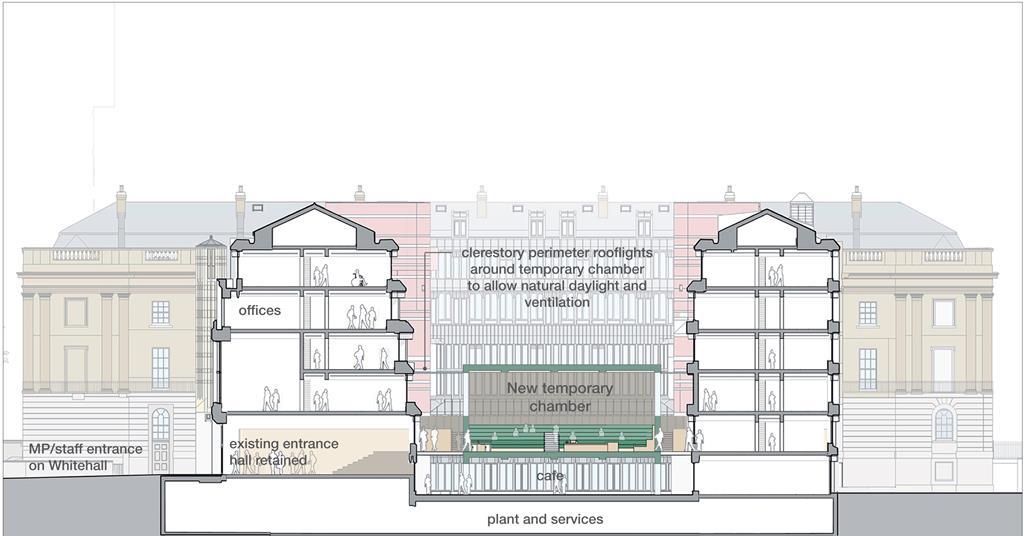 ‘Let us show you how to create temporary Commons for £500m less ...