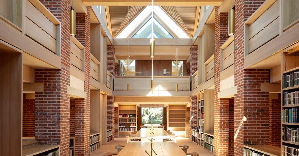 Stirling Prize 2022: the New Library at Magdalene College Cambridge by ...