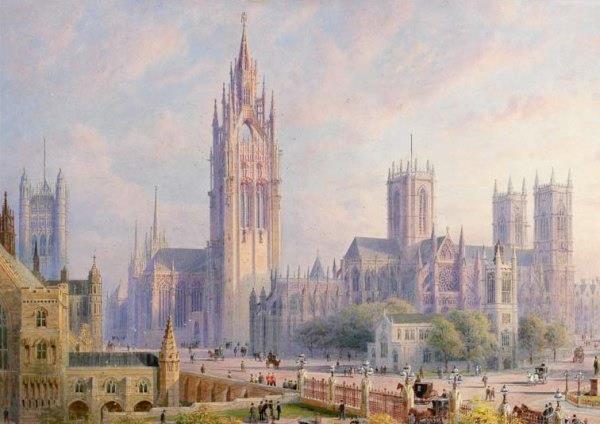 Top 10 unbuilt towers: Imperial Monumental Halls, by J P Seddon & E B ...