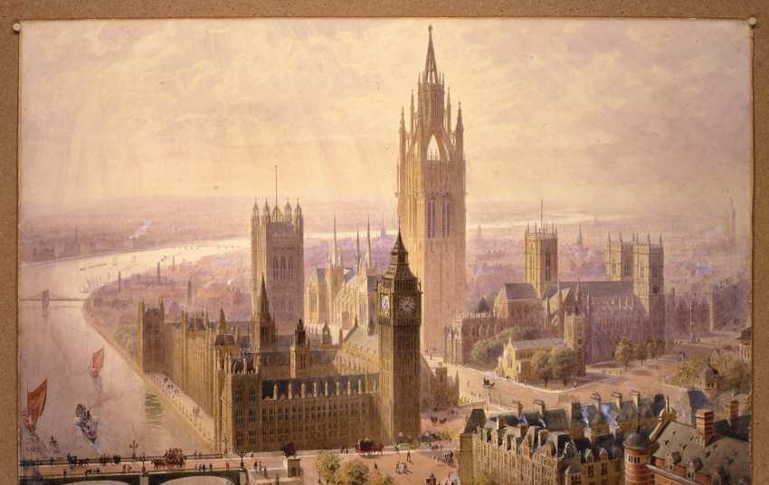 Top 10 unbuilt towers: Imperial Monumental Halls, by J P Seddon & E B ...