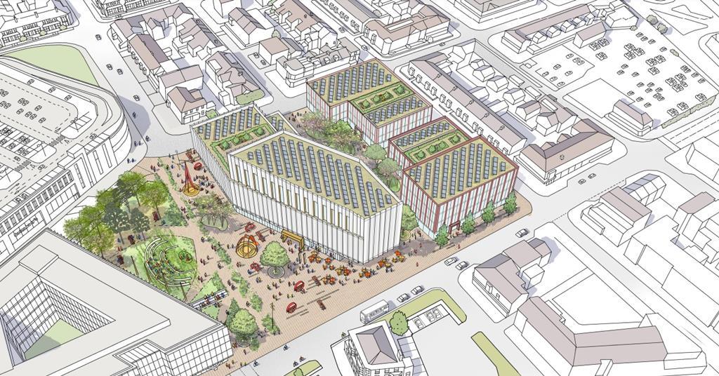 Hawkins Brown submits plans for £65m higher education campus in ...