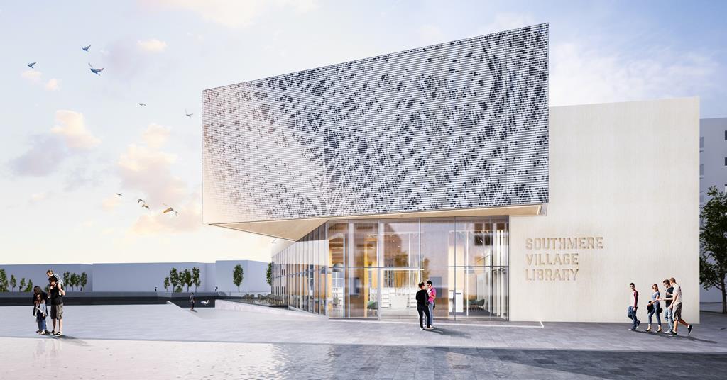 Bisset Adams wins Thamesmead library contest | News | Building Design