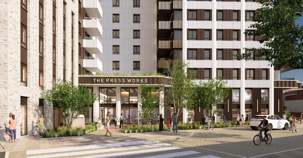 Plans submitted for HTA Design’s 507-unit office-to-resi scheme in ...