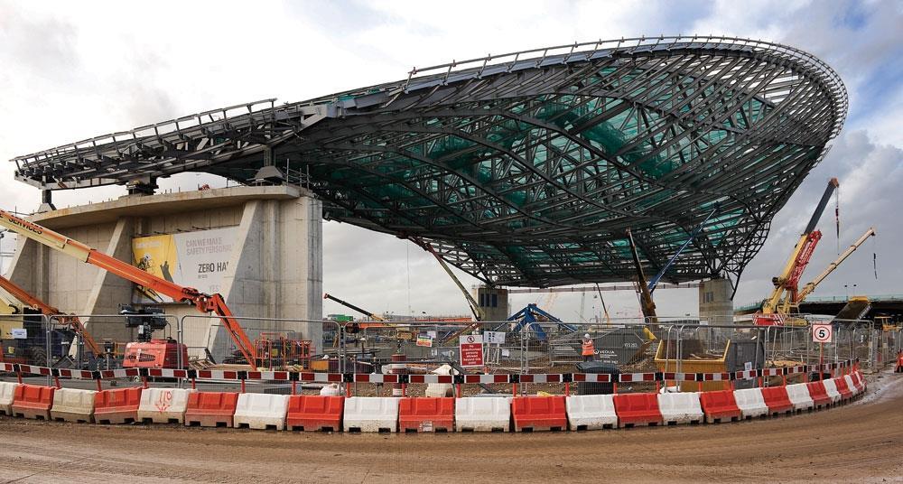Steel structure of Zaha Hadid's Aquatics Centre | Technical | Building ...