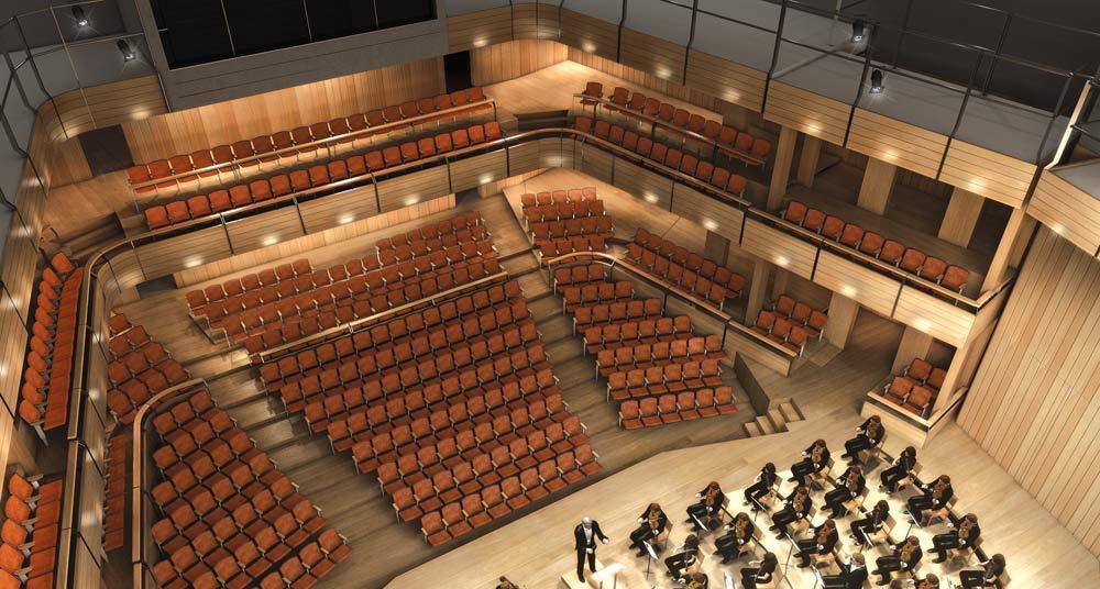 Bramall Music Building by Glenn Howells Architects | Technical ...