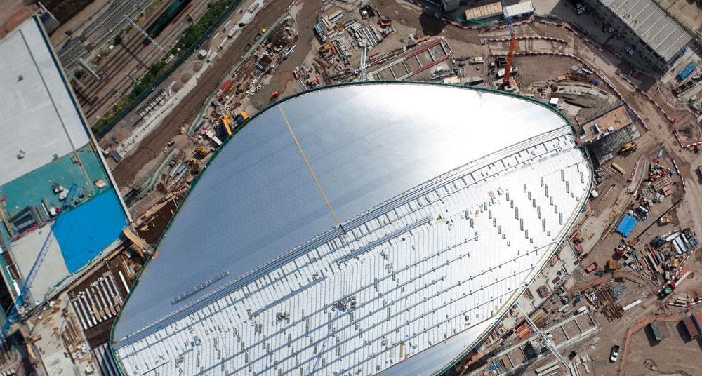 Steel structure of Zaha Hadid's Aquatics Centre | Technical | Building ...