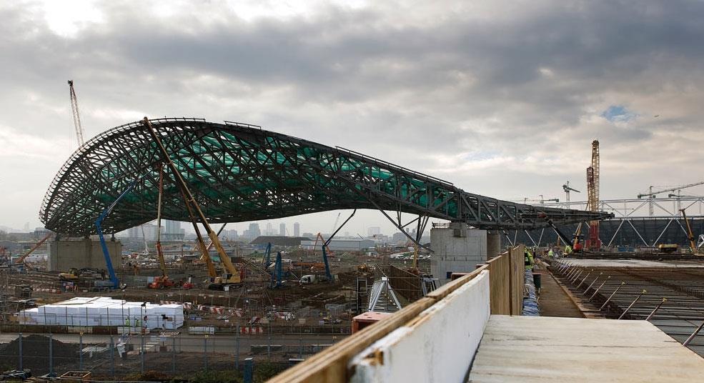 Steel structure of Zaha Hadid's Aquatics Centre | Technical | Building ...