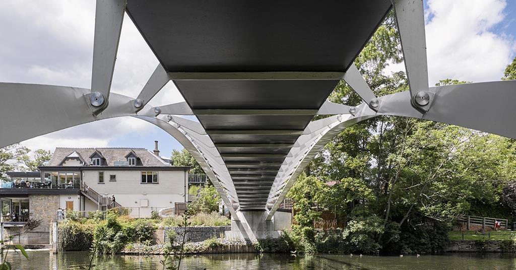 Knight completes Brunel-inspired bridge over Thames | News | Building ...