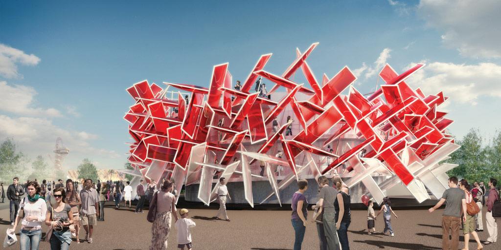 Coca-Cola Beatbox Olympic pavilion by Asif Khan and Pernilla Ohrstedt ...