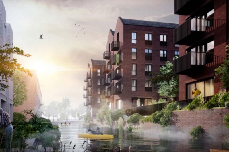 Howells' 234-home canalside development in Birmingham approved | News ...