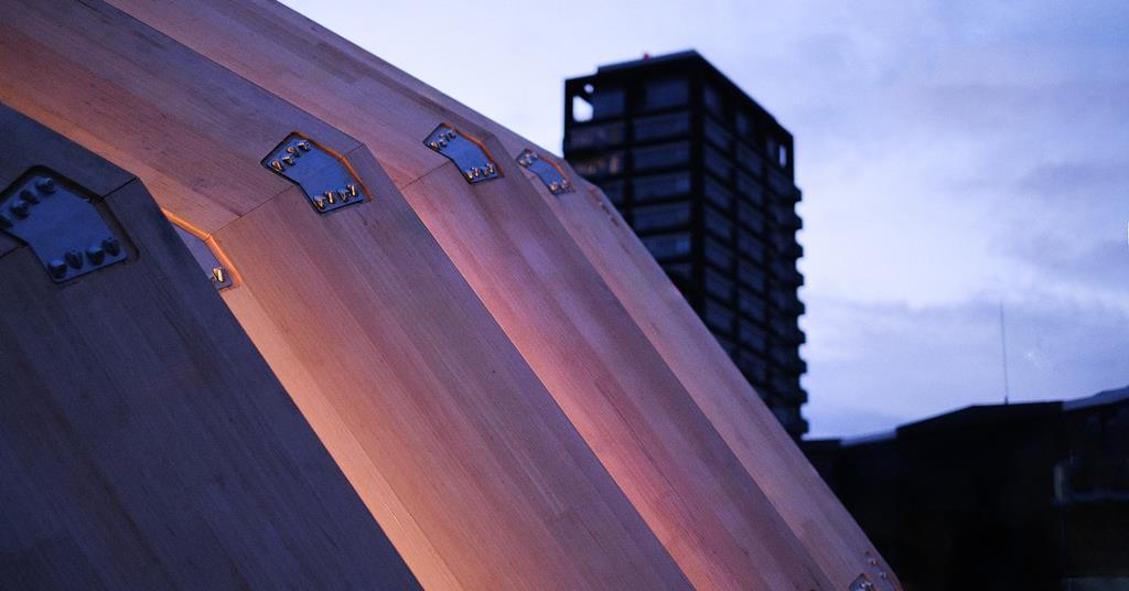 Unknown Works unveils experimental CLT timber pavilion | News ...