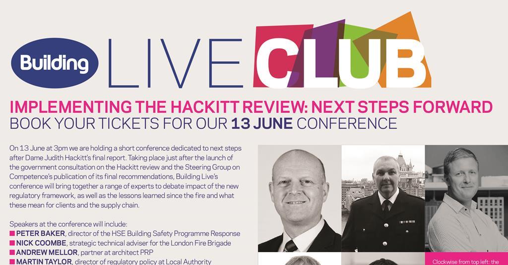 Government launches consultation on Hackitt Report response | News ...