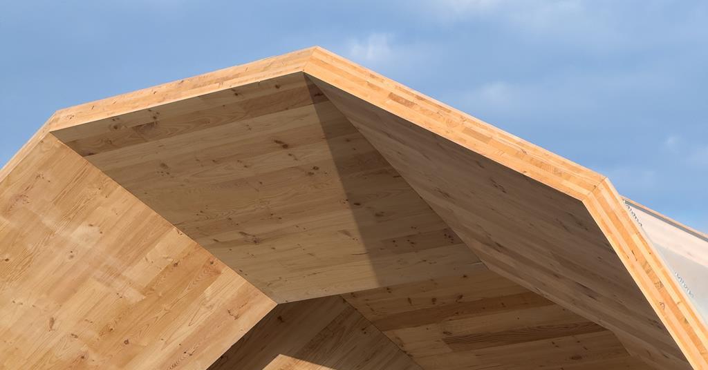 Unknown Works unveils experimental CLT timber pavilion | News ...