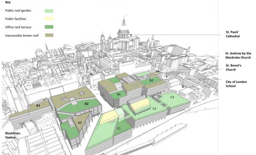 Details of Bennetts Associates’ huge eight-block Blackfriars plan ...