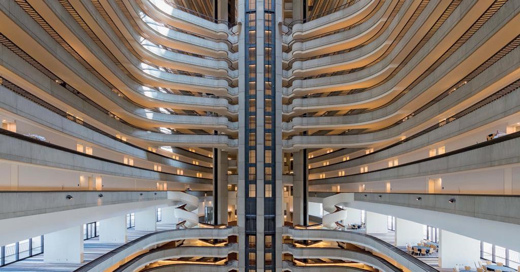 Portmania redux: The atrium king's crown slips | Features | Building Design