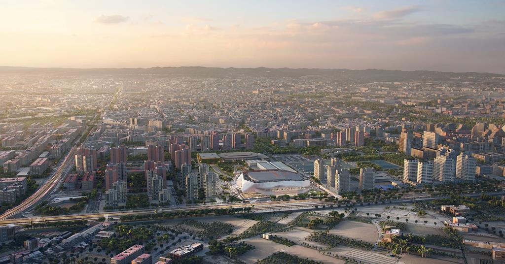 HOK reveals Spanish basketball arena | News | Building Design