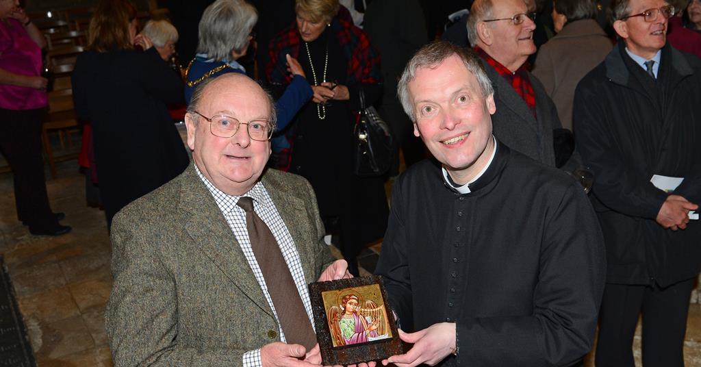 Abbey's architect immortalised in new triptych | News | Building Design