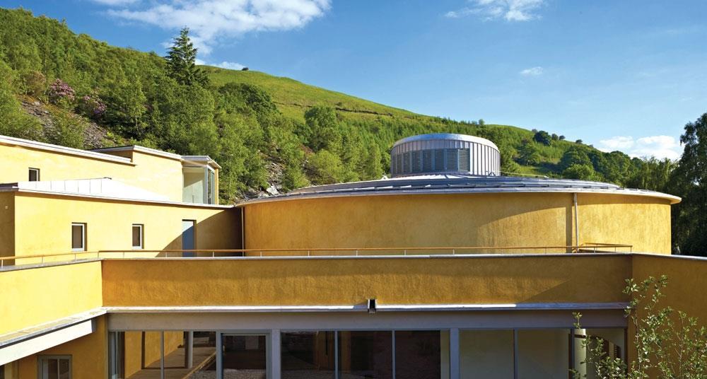 Centre for Alternative Technology education building by Pat Borer and ...