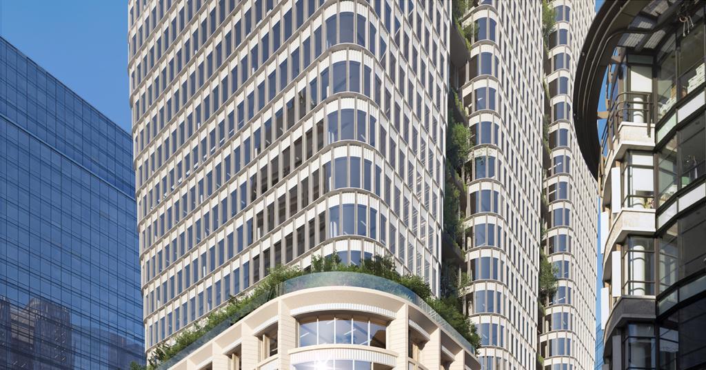 KPF submits 33-storey tower for City thoroughfare | News | Building Design