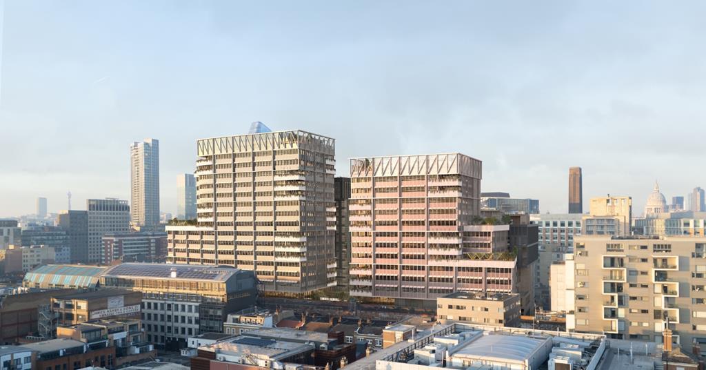 Green light for second phase of Hawkins Brown's Timber Square scheme in ...
