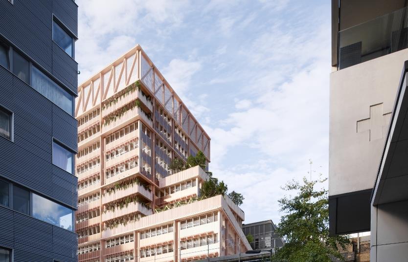 Green light for second phase of Hawkins Brown's Timber Square scheme in ...