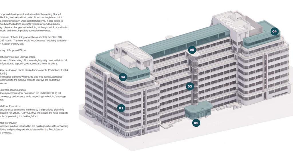 Studio Moren replaces AHMM on revamp of listed City office | News ...