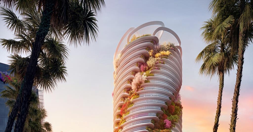 Fosters reveals designs for spiralling office tower in LA | News ...