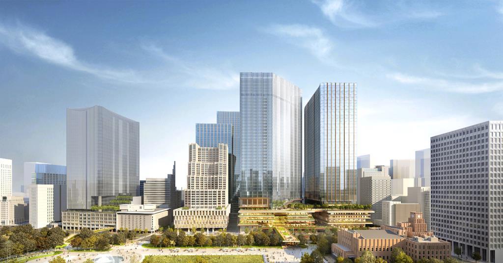 PLP unveils masterplan for huge central Tokyo redevelopment | News ...