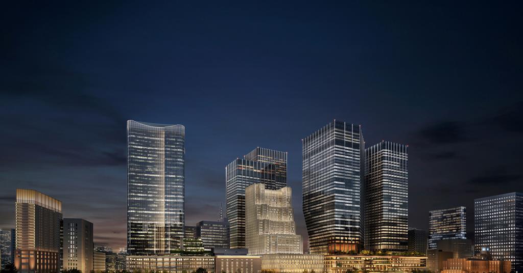 PLP unveils masterplan for huge central Tokyo redevelopment | News ...