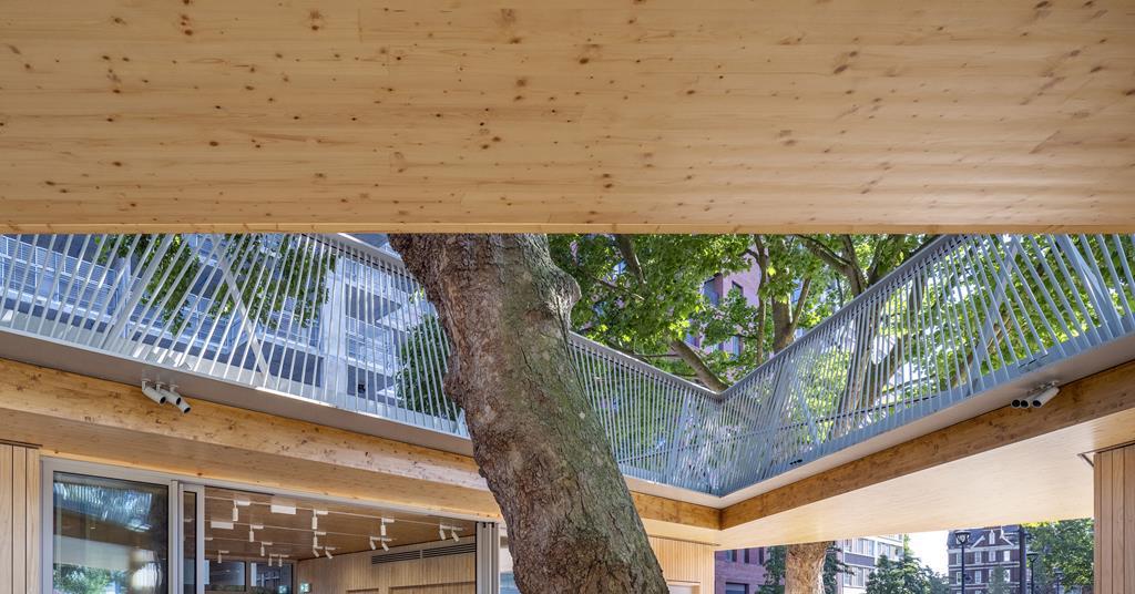 Bell Philips showcases ‘tree house’ pavilion at Elephant Park | News ...