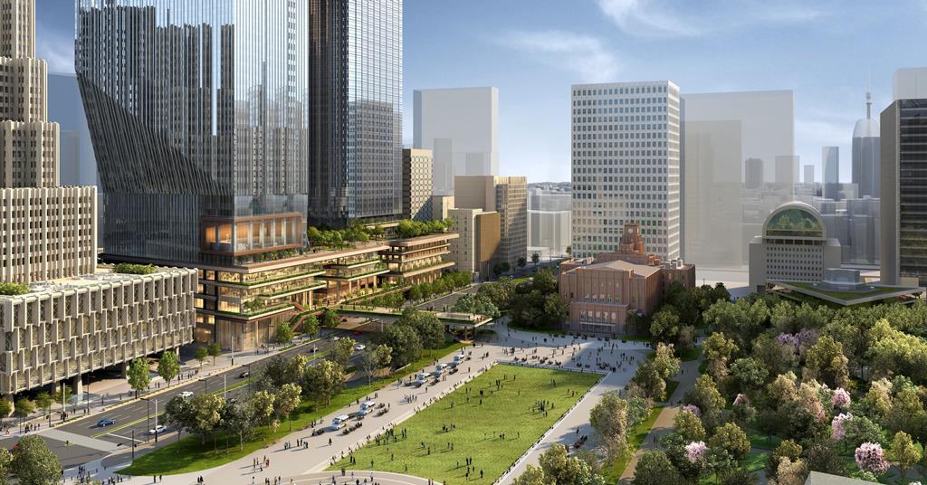 PLP unveils masterplan for huge central Tokyo redevelopment | News ...