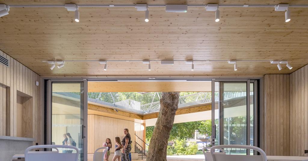 Bell Philips showcases ‘tree house’ pavilion at Elephant Park | News ...
