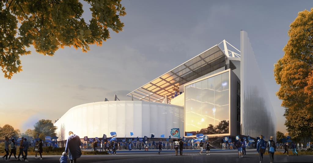 Populous to use repurposed aircraft fuselages in French stadium ...