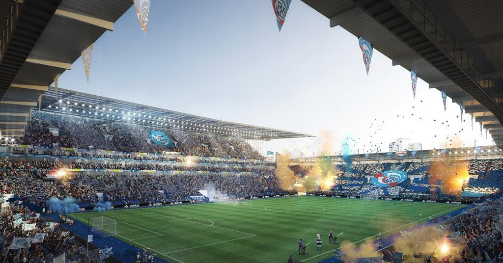 Populous to use repurposed aircraft fuselages in French stadium ...