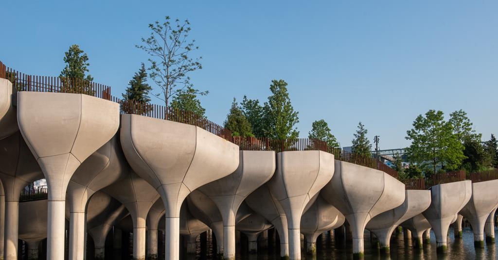 Heatherwick’s garden pier opens on New York’s Hudson River | News ...