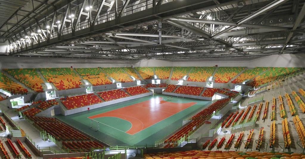 AndArchitects showcases ‘nomad’ Olympics arena | News | Building Design