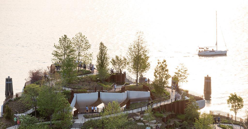 Heatherwick’s garden pier opens on New York’s Hudson River | News ...