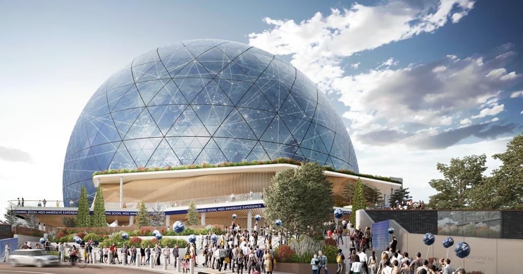 Sphere music venue by Populous recommended for approval | News ...