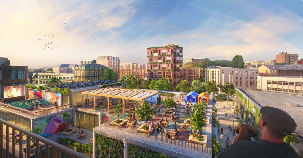 BDP masterplan for 1,000-home Nottingham city centre revealed | News ...