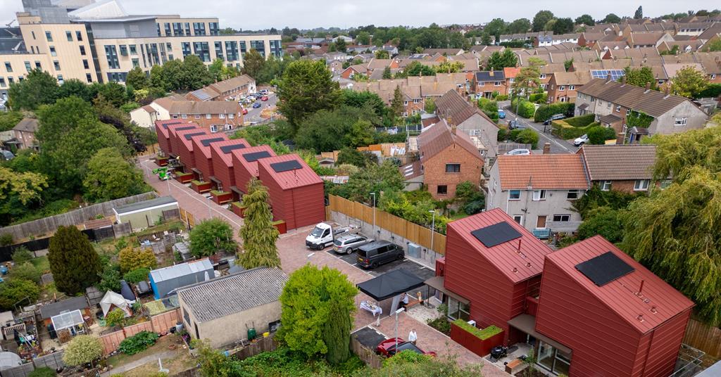 BDP turns disused garages into social housing in Bristol | News | Building Design