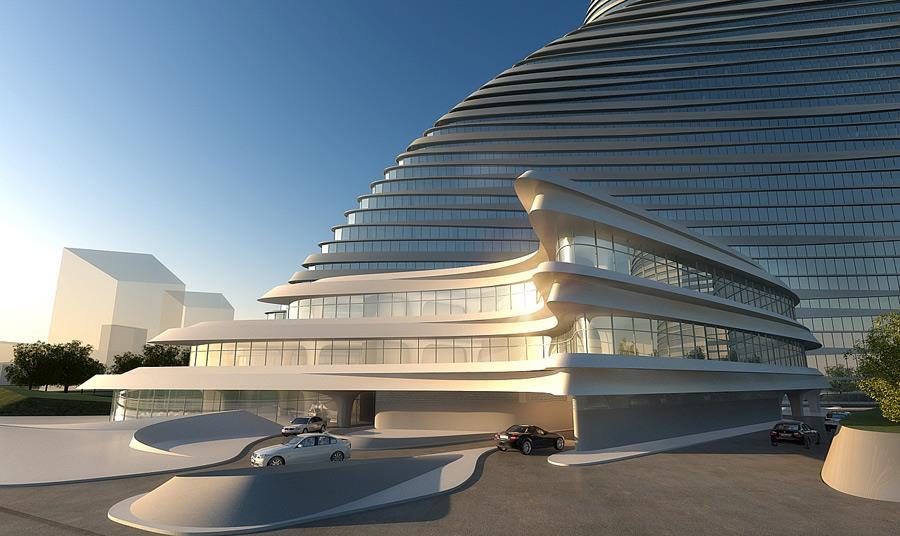 Zaha Hadid unveils Wangjing Soho complex | News | Building Design