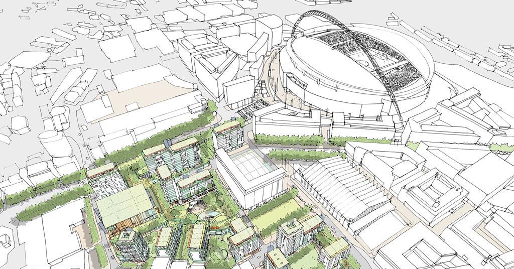 Make’s masterplan for Wembley | News | Building Design