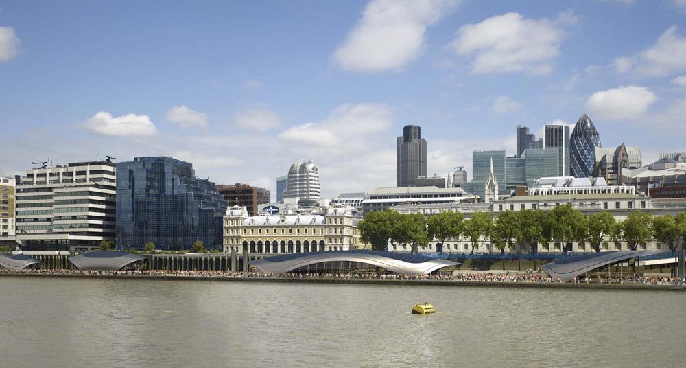 Floating London river park plans hit bottom | News | Building Design