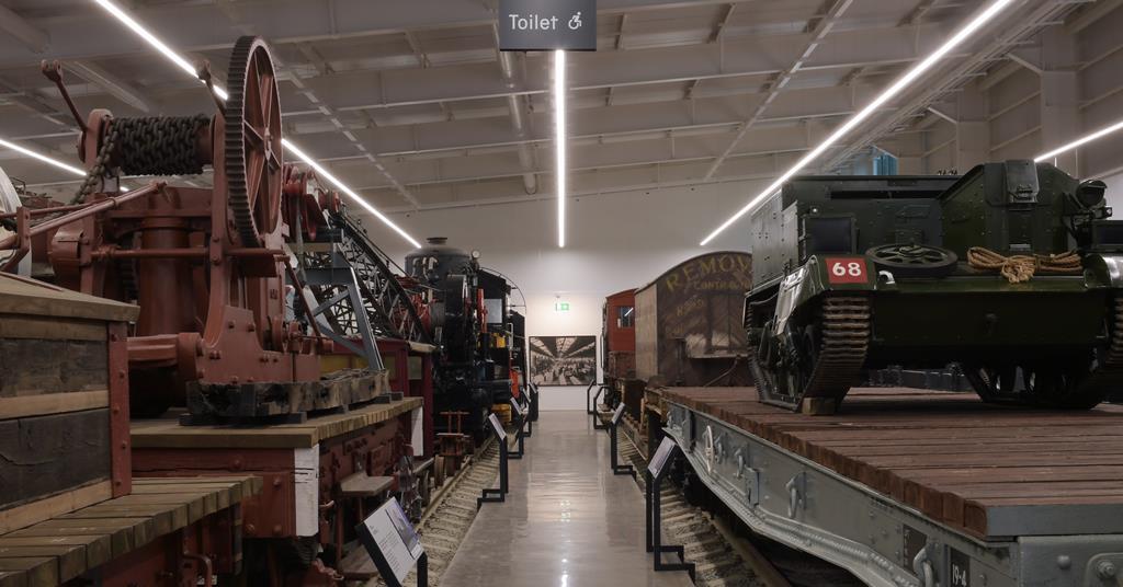 In pictures: AOC’s new railway museum building in the North East | News ...