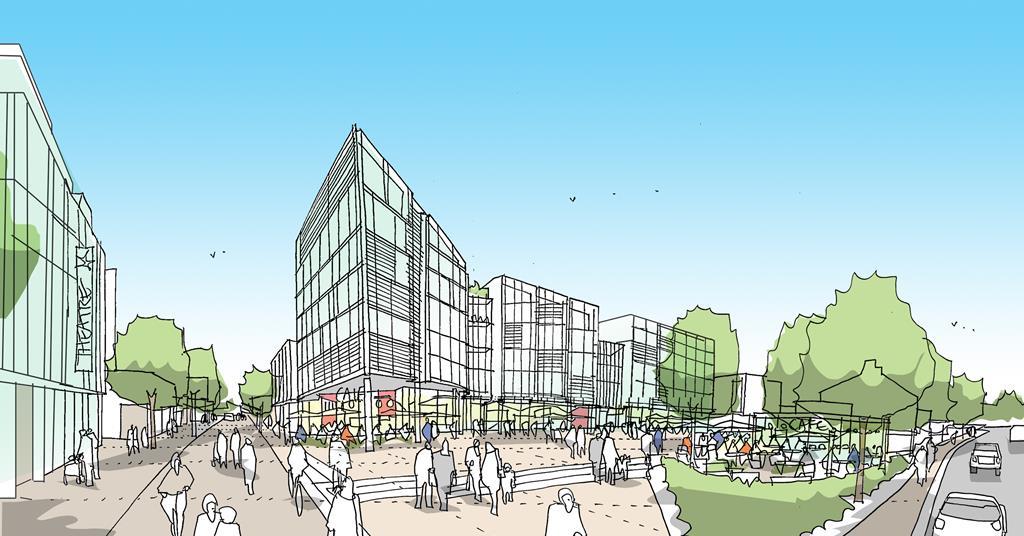 Green light for Sheppard Robson's RAF masterplan | News | Building Design