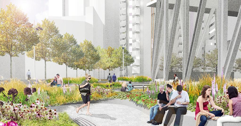 Plans submitted for new City of London square | News | Building Design