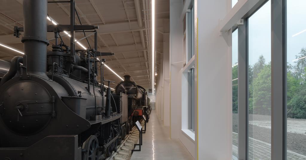 In pictures: AOC’s new railway museum building in the North East | News ...