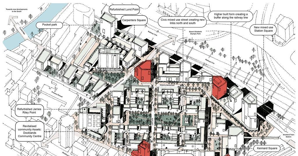 Proctor & Matthews and Metropolitan Workshop’s £1bn Carpenters Estate ...