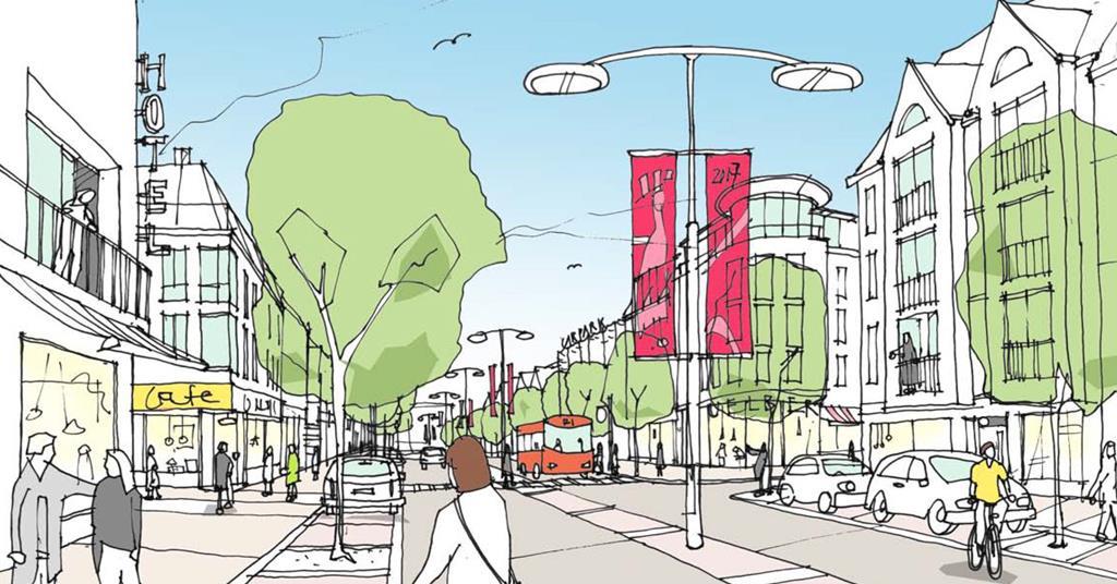 Masterplan to revamp Feltham unveiled | News | Building Design